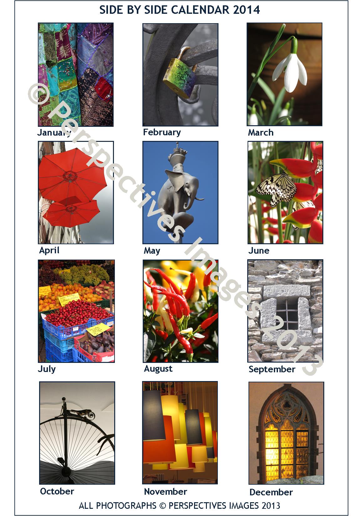 CALENDAR COLLECTION | Perspectives Images